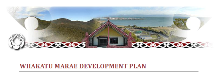 WHAKATU MARAE DEVELOPMENT PLAN - Ngāti Tama