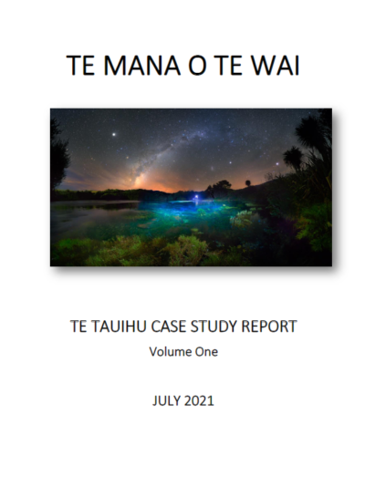 Te Mana o Te Wai - Ngāti Tama