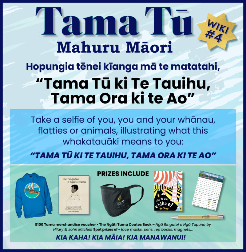 Tama Tū Mahuru Māhuru Māori Week 4 - Ngāti Tama