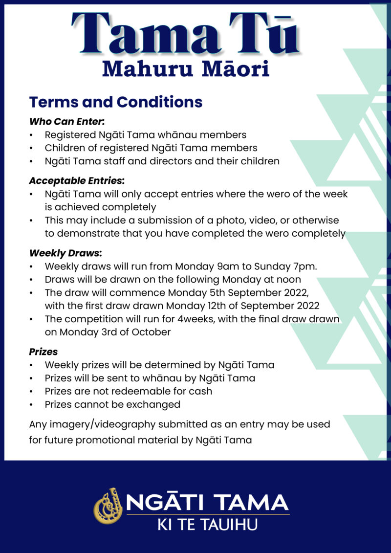 Tama Tū Mahuru Māori Facebook3 - Ngāti Tama